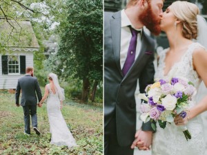 Kaitlin & Josh | Greenwell State Park Purple Wedding - Tori Watson